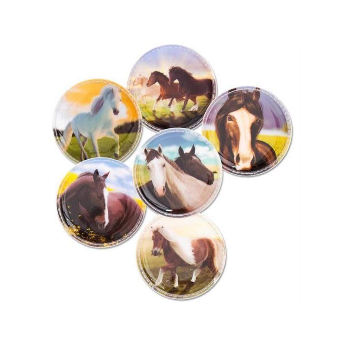 ergobag Klettie-Set Wilde Pferde 6-teilig – Hartfelder Spielzeug