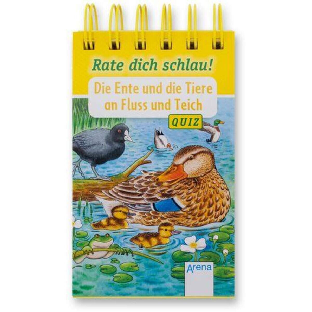 Arena Rate dich schlau! Quiz Die Ente und die Tiere an Fluss und Teich ...