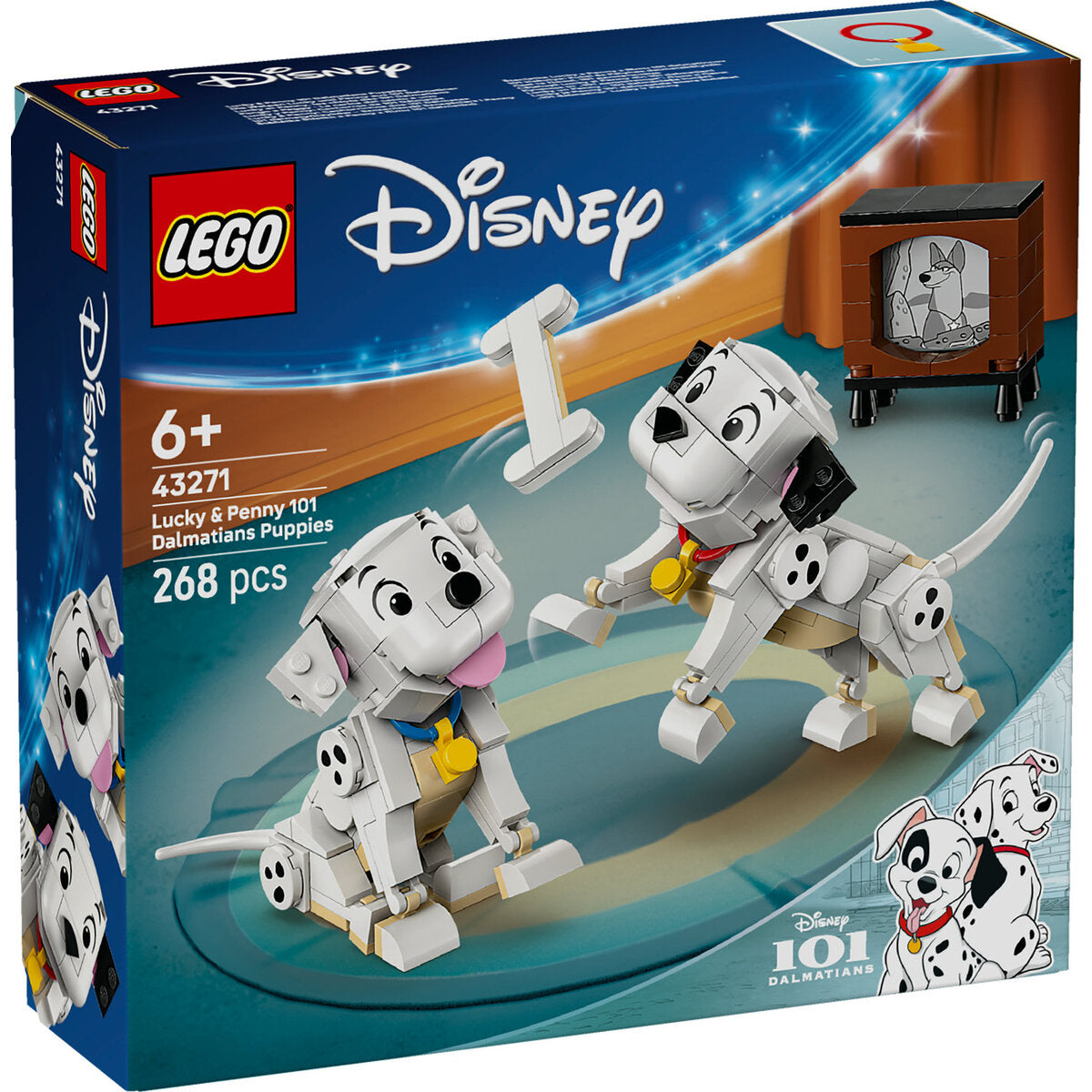 LEGO® Disney™ 43271 Die Welpen Lucky und Penny aus 101 Dalmatiner ...