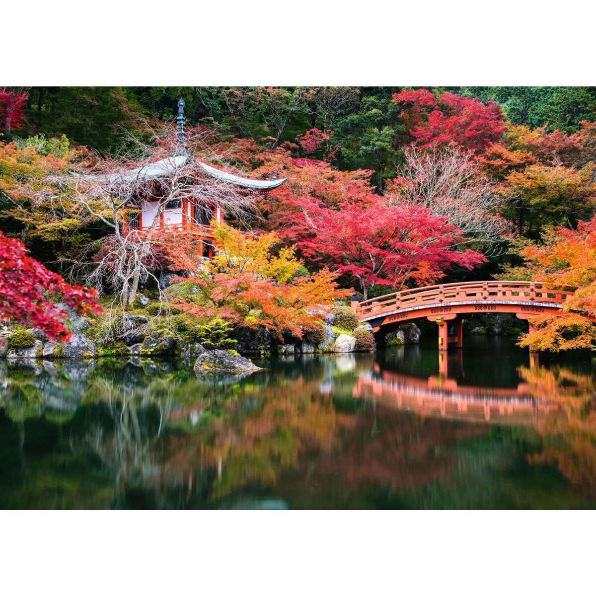 Ravensburger Puzzle - Daigo-ji, Kyoto, Japan , 1000 Teile – Hartfelder ...